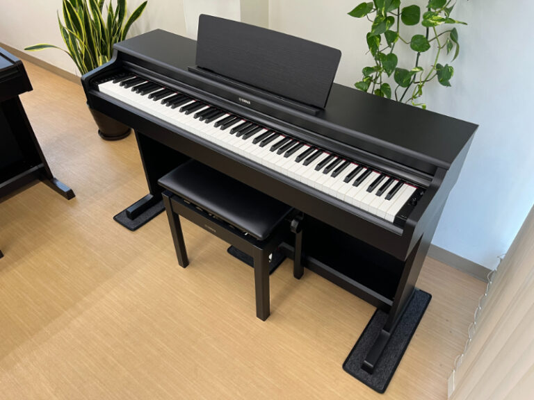 YAMAHA YDP-165B 22年製 中古 電子ピアノ 椅子付き アリウス ブラックウッド調・・・SOLD OUT! – 電子ピアノ再生工房